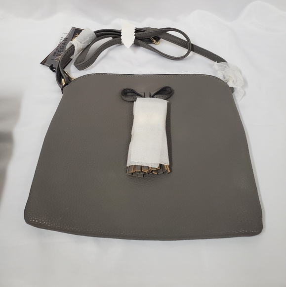 Bags | Deluxity Los Angeles Dark Gray Cross Body Purse | Poshmark
